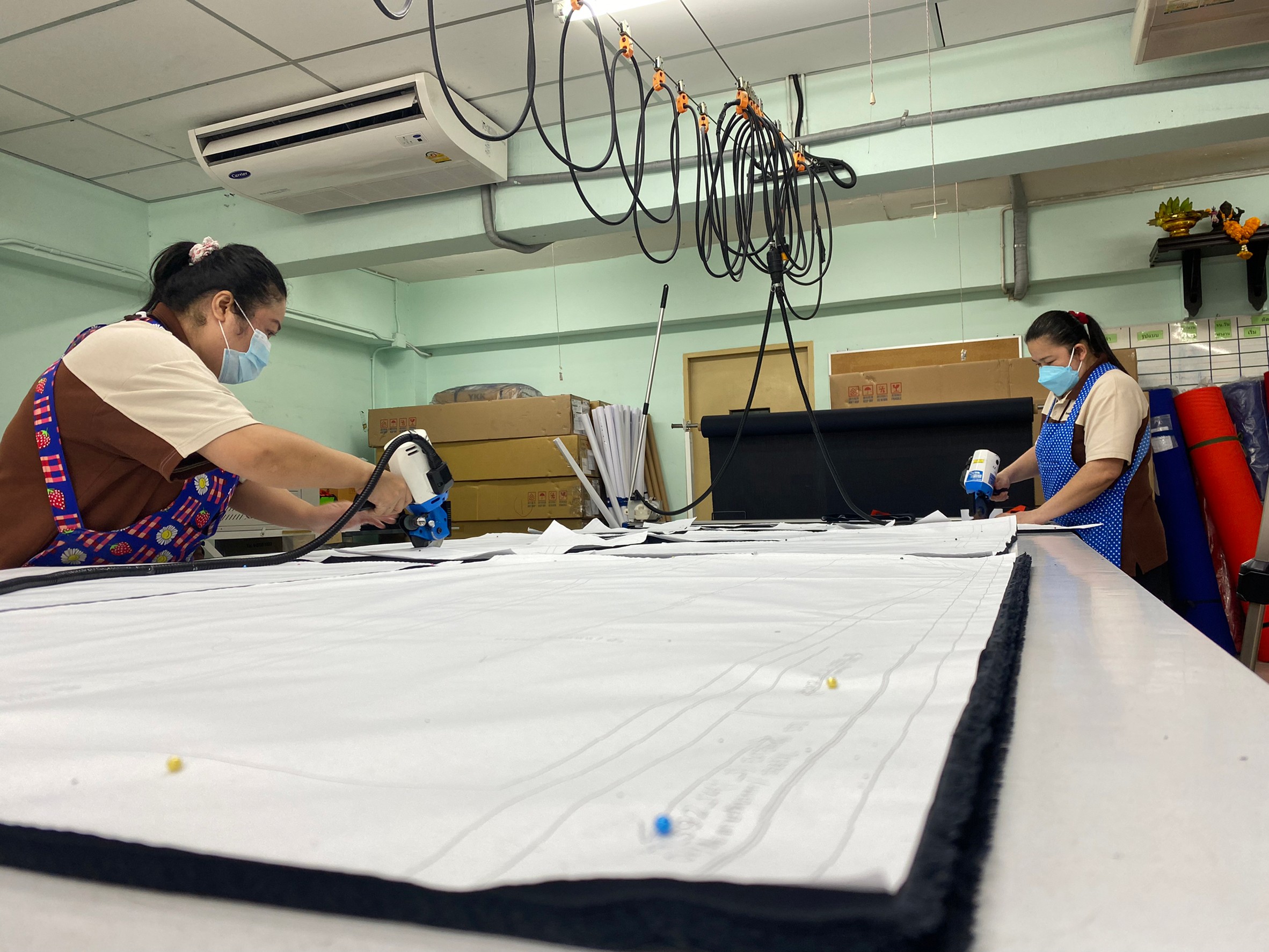 โรงงานตัดเย็บ - Creative Innovation Ltd. | Safety and Personal ...